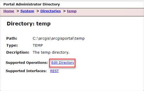 How To Relocate The Temp Directory Of Portal For ArcGIS