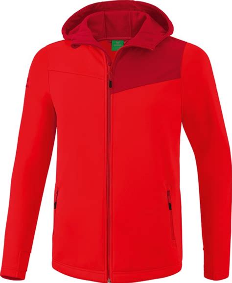 Erima Performance Softshell Jack Heren Rood Ruby Maat L
