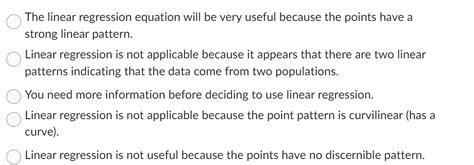 Solved You Are Required To Setup A Predictive Equation