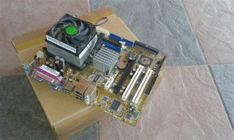 Asus K8v Vm Socket 754 Amd Sempron Cpu