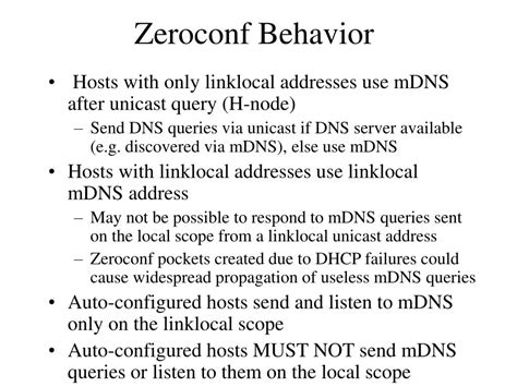 Ppt Multicast Dns Powerpoint Presentation Free Download Id4257958