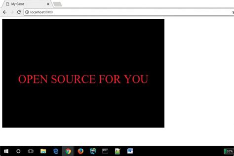 Using Phaserjs To Speed Up 2d Game Development Open Source For You