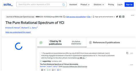 The Pure Rotational Spectrum Of Yci