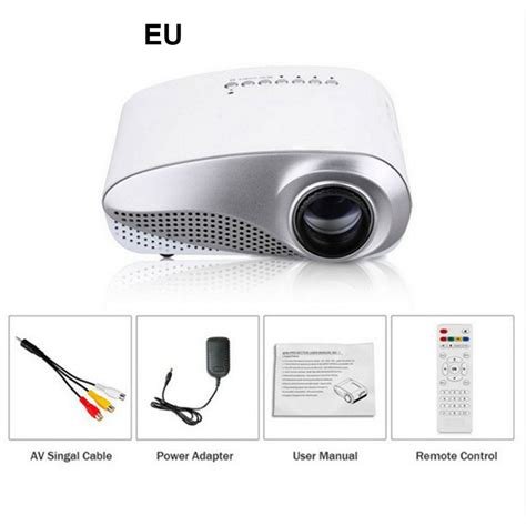 Mini Projector Full Hd Portable 1080p 3d Hd Led Pr Vicedeal