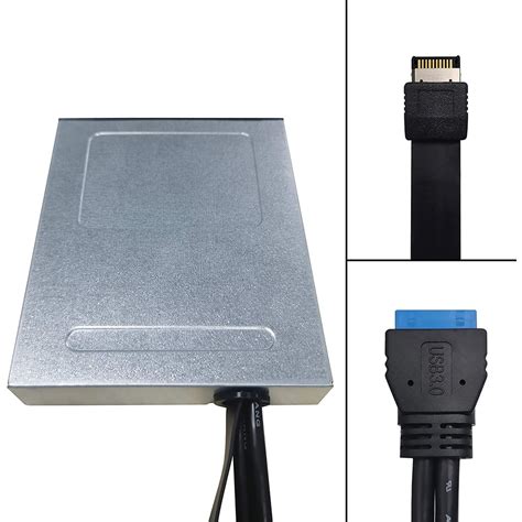 EZDIY FAB 多功能前面板 寸 USB Gen Type C USB 端口多合一光驅位讀卡器 蝦皮購物