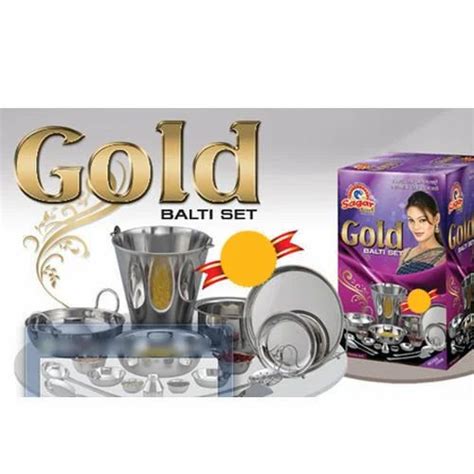 Stainless Steel Balti Set At Best Price In Moradabad By Sagar