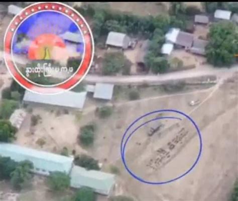 နွားထိုးကြီး ရွာသာအေးရွာတွင် အထိုင်ချနေသည့် စစ်ကောင်စီတပ်ဖွဲ့ကို ကာကွယ်ရေးတပ်ဖွဲ့ တိုက်ခိုက