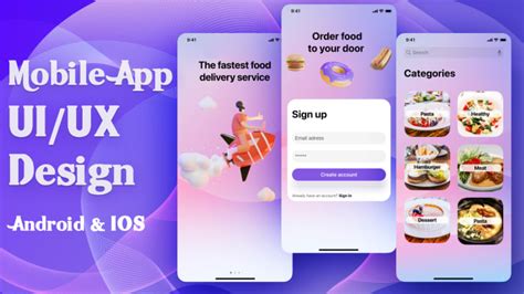 Design Creative Mobile App Ui Ux For Ios And Android By Biswajittghosh Fiverr