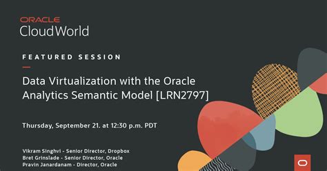 Oracle Analytics On Linkedin Oracleanalytics Datavirtualization