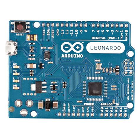 A000052 Arduino Mô đun Arduino Leonardo Wout Hdrs Mới Chính Hãng
