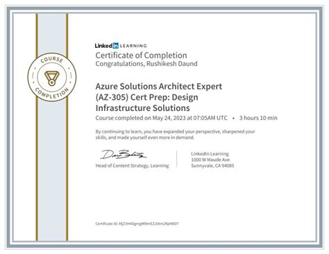 Rushikesh Daund On Linkedin Certificate Of Completion