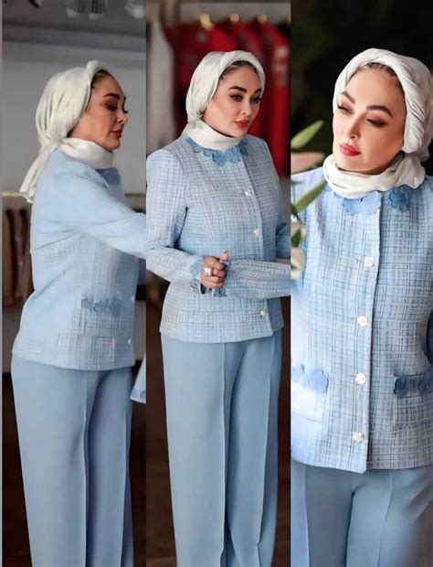 استایل های گران قیمت و خاص الهام حمیدی در عید 1404 عکس های وایرال شده