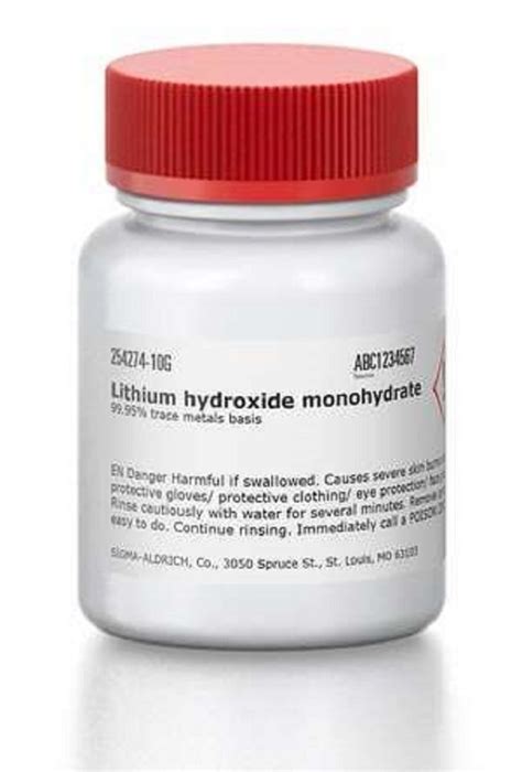 Lithium Hydroxide Cas No 1310 65 2 Latest Price Manufacturers And Suppliers
