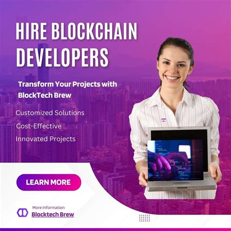 Hire Blockchain Developers Transform Your Projects With Blocktech Brew By Hire Blockchain