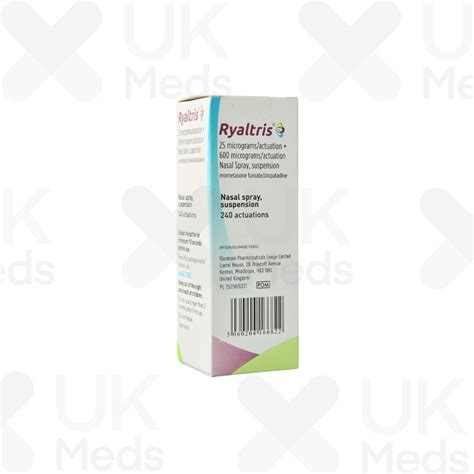 Ryaltris Nasal Spray Uk Stockist Uk Meds