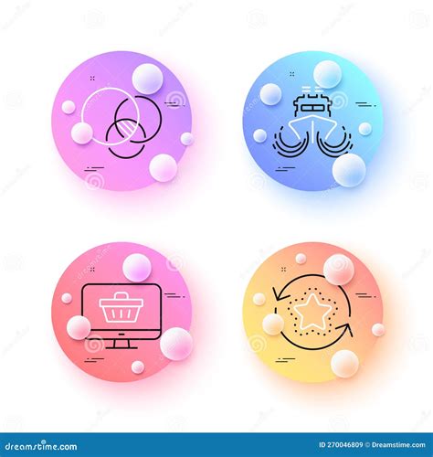Ship Euler Diagram And Web Shop Minimal Line Icons For Web Application Printing Vector Stock Ship Euler Diagram And Web Shop Minimal Line Icons For Web Application Printing Vector Stock