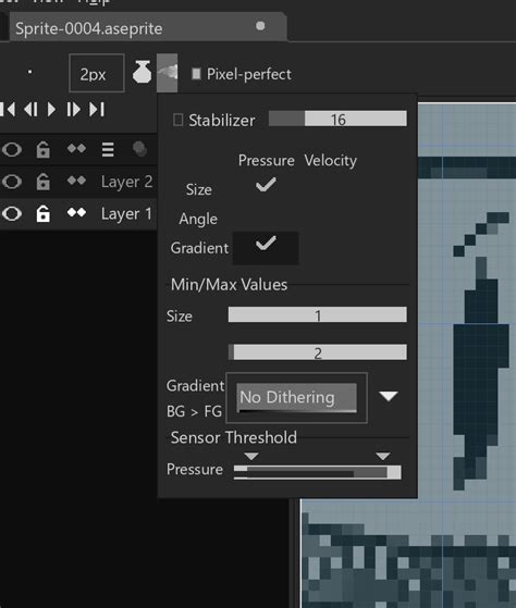 Non Pixel Grid Conforming Smooth Brush Tool Features Aseprite Community