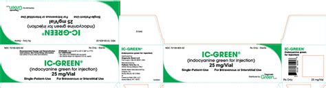 Ic Green Package Insert Prescribing Information