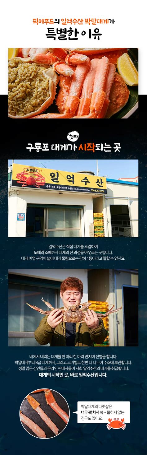 대게 상세페이지 제작 상세페이지 포트폴리오 크몽