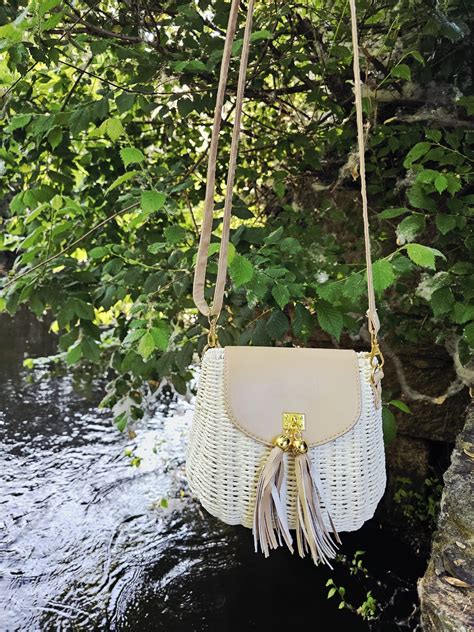 Bolso De Mimbre Artesanal Modelo Cambri Productos Artesanos De Mimbre