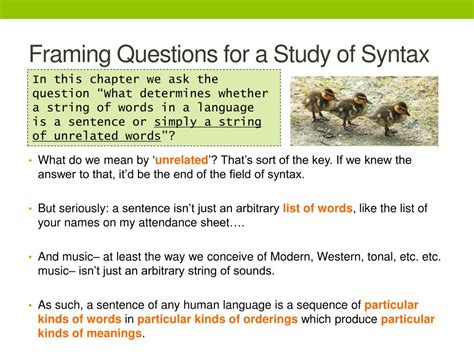 Ppt Linguistic Preliminaries Part Ii Intro To Morphosyntax Powerpoint Presentation Id 1400910