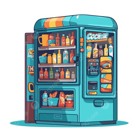 Soda Vending Machine Clipart