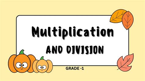 Multiplication And Division Worksheet Learn With Ashaz