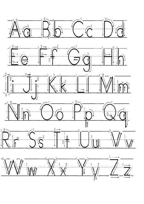 پوستر آموزشی نحوه نوشتن حروف بزرگ و کوچک زبان انگلیسی گاما