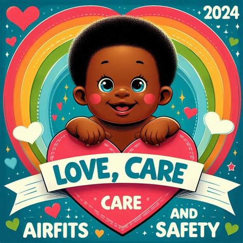 A Poster For Love Care Care And Care Premium Ai Generated Image