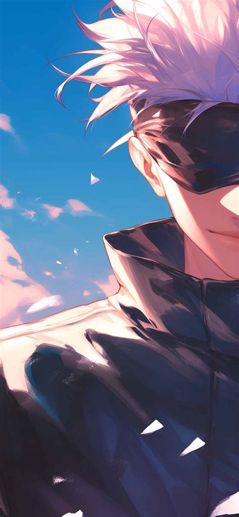 Gojo Satoru Tap To Switch Wallpapers Jjk Iphone Wallpapers Hd