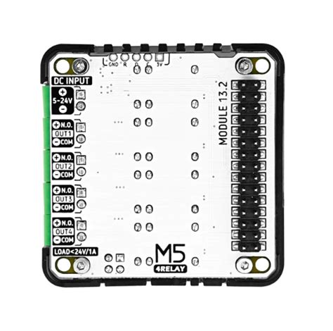 M5stack 4kanálový Relé Modul Stm32 Rpishop Cz