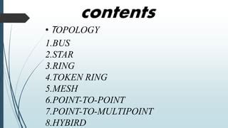 Topology Types PPT