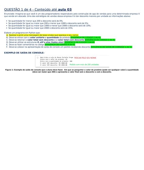 Apol Objetiva 2 Regular Lógica De Programação E Algoritmos Autorais E Não Pode Ser