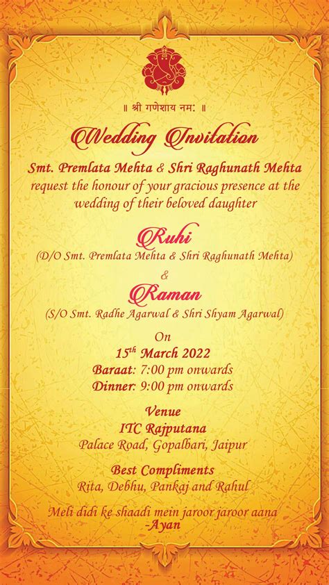 30 Royal Indian Wedding Invitation Cards Free Customization Indian Wedding Invitation Cards