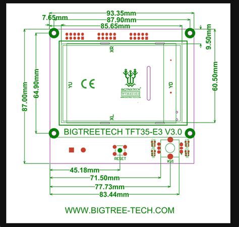 Bigtreetech Tft35 E3 V3 0 1 3d Bro