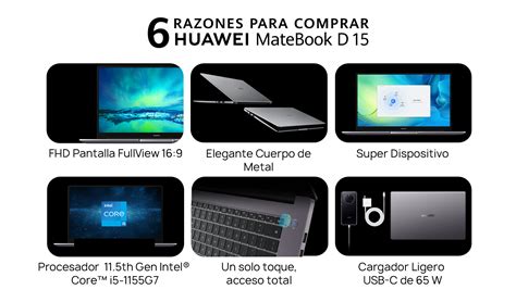 Laptop Huawei Matebook D Fhd Ips I G Gb Gb Ssd Ram Windows Home Space Gray