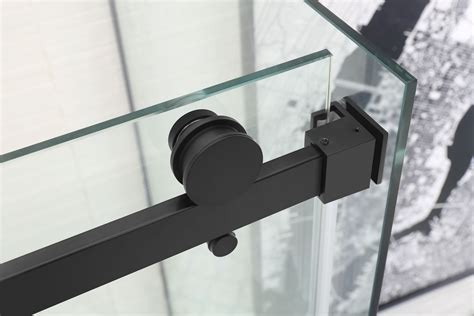 Frameless Shower Screen Corner Fixed Panel Sliding Door Return H Buy At The Best Price