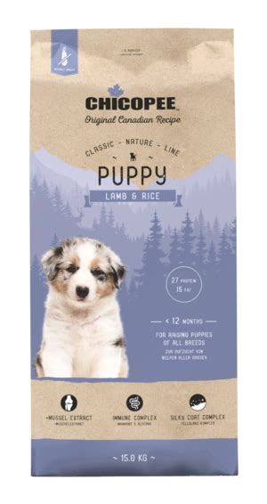 Chicopee Classic – Nature – Line Lamb & Rice Puppy – Pet Foods India