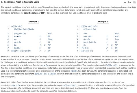 Conditional Proof In Predicate Logic Question Is