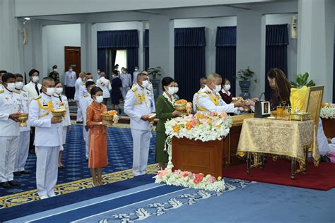 กรมพระศรีสวางควัฒนฯ พระราชทานพระวโรกาสให้คณะบุคคลเฝ้าฯ ถวายพระพร