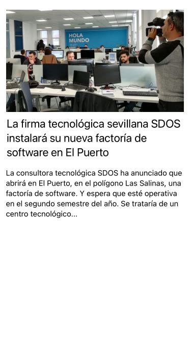 SwiftUI Componente Spacer ALTEN Spain