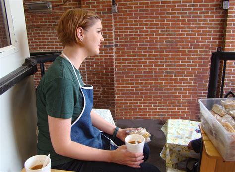 Week 8 Day 3 Miki At St Marys Soup Kitchen Volunteer Odyssey