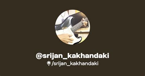 Srijankakhandaki Listen On Youtube Spotify Linktree
