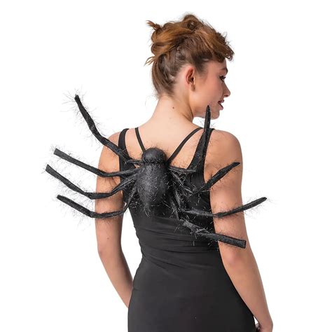 Buy Big Scary Spider Wings Black Hairy Effect Legs Xs Stock Xs Uk