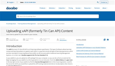 Docebo Api Developer Docs Apis Sdks And Auth Api Tracker