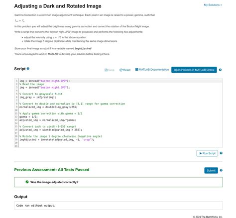 module 2 exam this matlab course was published on coursera by the mathworks team adjusting