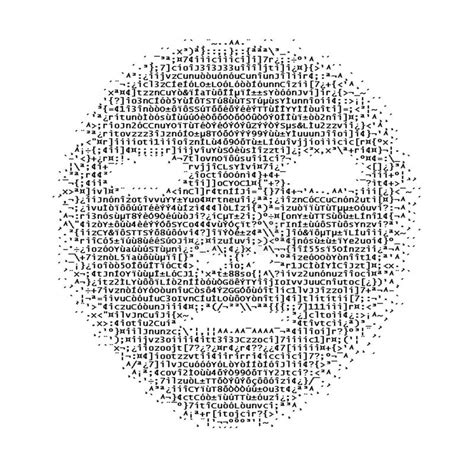 Ascii Face Ilustração Stock Ilustração De Ilustrado Cara 1528033