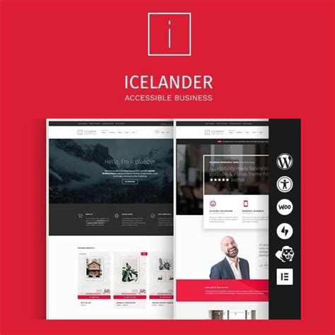 Download Icelander Accessible Business Portfolio And Woocommerce