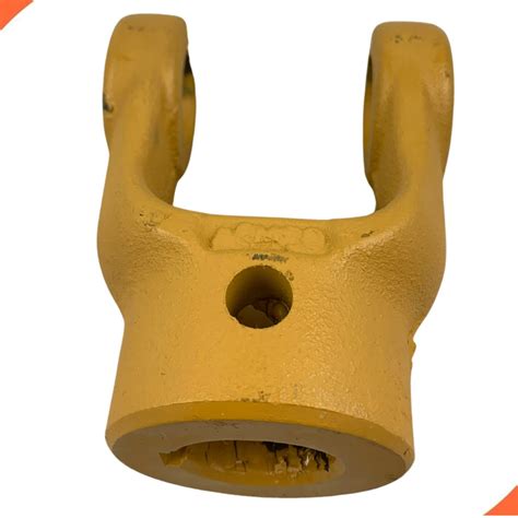 Terminal Luva Cardan Furo Redondo 25mm Com Canal Chaveta 14 E Furo De