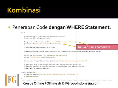 Modul Kelas Programming Java Hibernate Jasperreport Pptx